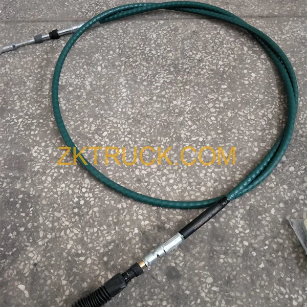 HOWO Truck Parts Gear Shift Cable WG9725240112 - zktruck